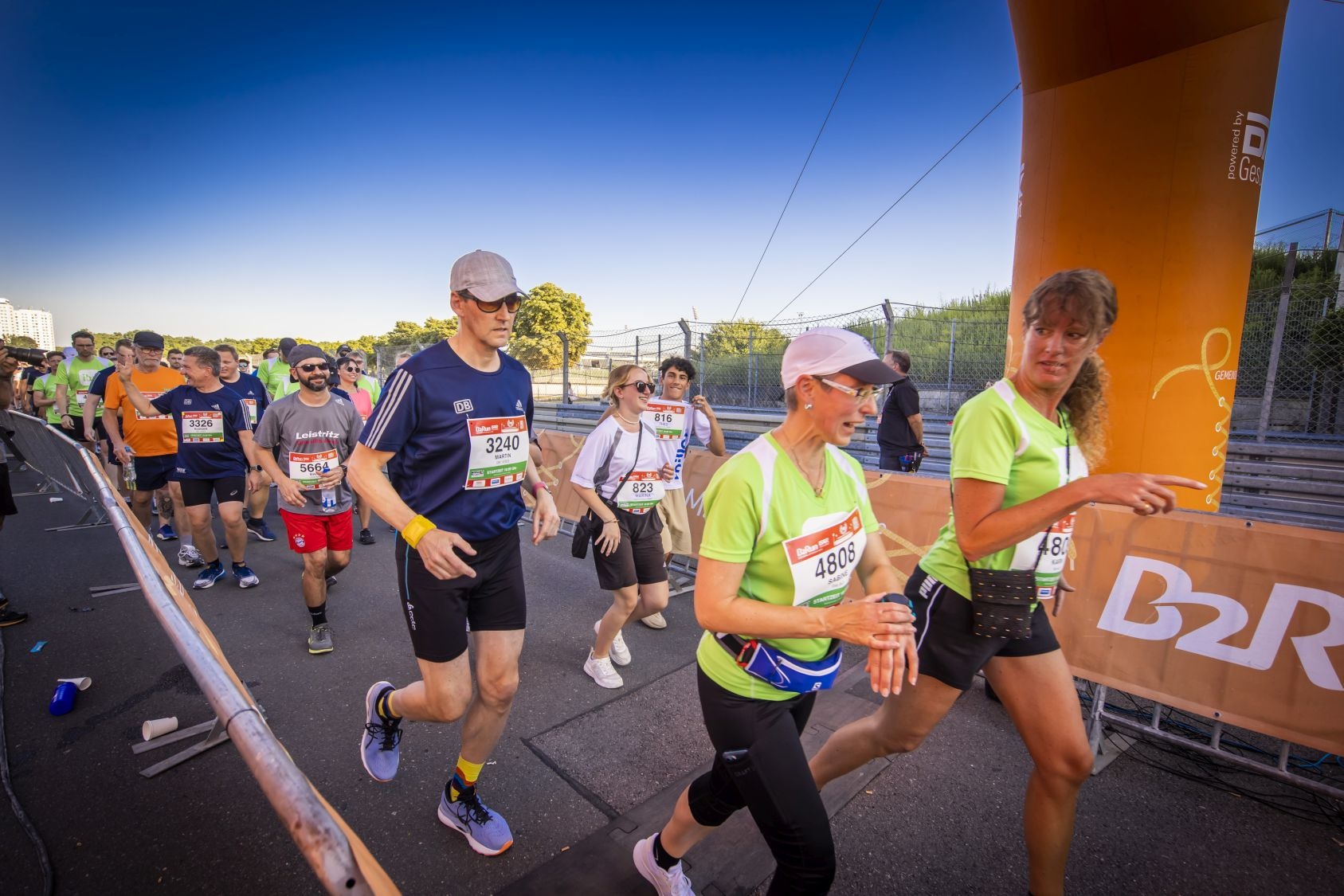 Impressionen und Eindrücke vom Start beim B2Run Nürnberg 2022 #gmeinsamaktiv
